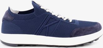 Kiton Ciro Paone Knitted fabric sneakers with suede inserts - KITON CIRO PAONE - gender_Man