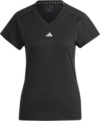 adidas Damen Shirt AEROREADY Train Essentials Minimal Branding V-Neck