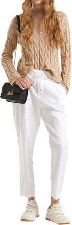 Benetton Damen 4cv0df01c Hose, Optisches Weiß 101, XXS