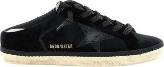 Golden Goose Femme, Chaussures, Noir, Taille: 39 EU Superstar Velvet Sabot