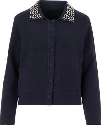 H2O Damen, Strickwaren, Blau, XSGröße