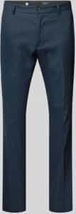 s.Oliver Black Label Regular Fit Anzughose aus Leinen-Mix