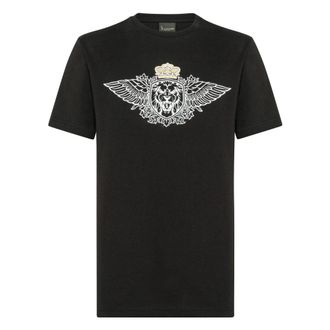 Billionaire Boys Club Homme, Tops, Noir, Taille: XS T-Shirt Col Rond Lion