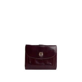 Loewe Pre-owned Madrid Vintage Geldb&ouml;rse - - Pre-owned - Damen - Rot - ONE SIZE
