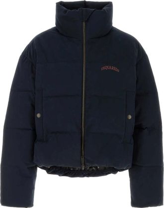 Dsquared2 Homme, Vestes, Bleu, Taille: XL Cotton Ball Puffer
