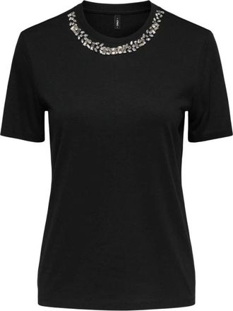 Only Only, Femme, Tops, Noir, Taille: 38 FR Casual Chemises