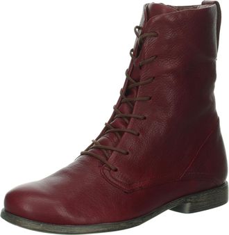 Think Damen AGRAT Stiefelette, Prugna 5020, 38.5 EU Schmal