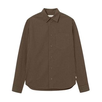 Wood Wood Casual Chemises - Homme - Chemises - Brun - Taille: S