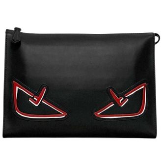 Fendi Pre-owned Vintage Clutch Bag - - Pre-owned - Damen - Schwarzk - ONE SIZE