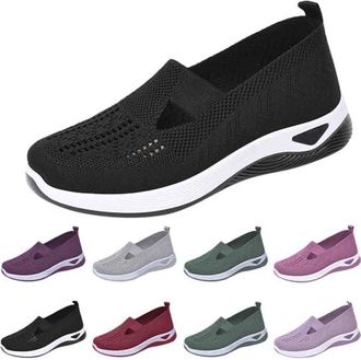 Generic Chaussures orthop&eacute;diques pour femme - Chaussures d&eacute;t&eacute; l&eacute;g&egrave;res - Chaussons orthop&eacute;diques - Respirantes - Chaussures de marche pour femme - Chaussures &agrave;