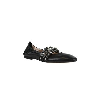 John Richmond Elegante Ballerina mit markantem Flechtdetail - - Shoes - Damen - Schwarzk - 37 1/2 EU