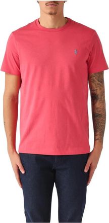 Polo Ralph Lauren Homme, Tops, Orange, Taille: XL T-Shirt MC