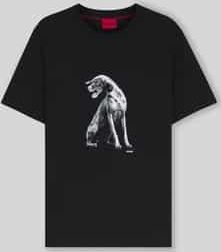 HUGO BOSS Regular Fit T-Shirt aus reiner Baumwolle