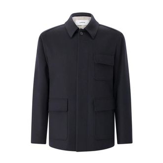 Lardini Einknopf-Wolljacke - - Jackets - Herren - Schwarzk - XL