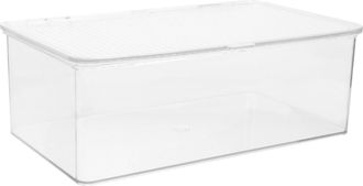 BESPORTBLE HOLIDYOYO CD Aufbewahrungsbox mit Deckel Staubgesch&uuml;tzte Mittelgro&szlig;e DVD Organizer Kasten aus Transparentem Kunststoff Gro&szlig;er CD und DVD Organizer f&uuml;r