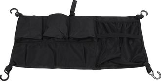 Generic Stilvolle Wagon-Seiten-Aufbewahrungstasche mit Gro&szlig;em Fassungsverm&ouml;gen f&uuml;r Strandwagen, Langlebiger Camping-Organizer f&uuml;r Picknick (Black)