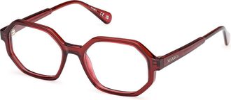 Max & Co. MO5174 Cadres Optiques, Bordeaux, 51 mm