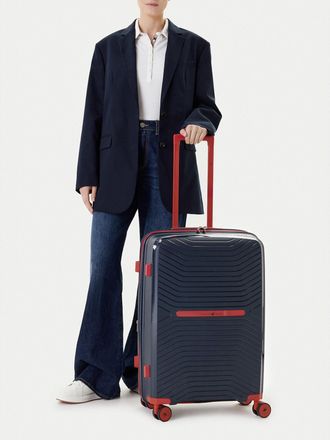 Beverly Hills Polo Club Mittlerer Koffer Beverly Hills Polo Club CEO-BHPC-WAL-005-M Dunkelblau