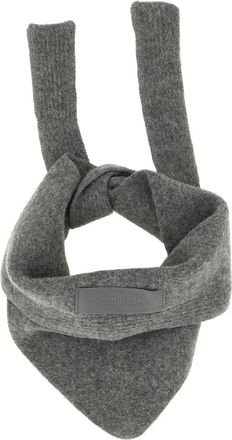 Jacquemus Le Chale Gros-Grain Bandana - - Accessories - Damen - Grau - ONE SIZE
