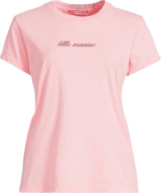 Mother Boxy Goodie Goodie Tee - Femme - Tops - Rose - Taille: 42 FR