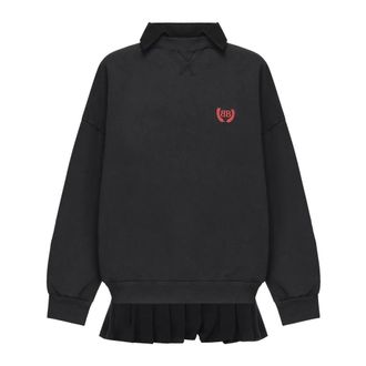 Balenciaga Damen, Sweatshirts & Hoodies, Schwarzk, LGr&ouml;&szlig;e