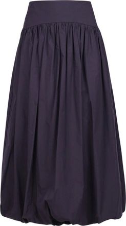 ottod'Ame Femme, Jupes, Noir, Taille: 34 FR Gonna lunga a palloncino