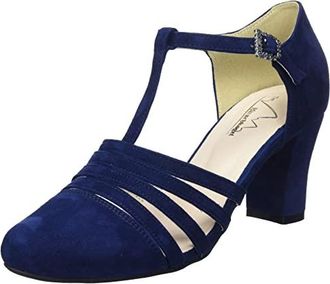 Hirschkogel 3000010, Escarpins Femme, d.Blau, 40 EU