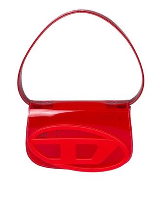 Diesel Hobo Bags - 1Dr Tpu Handbag, Red - Gr. unisize - in Rot - f&uuml;r Damen