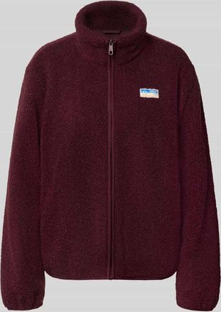 Only Regular Fit Fleecejacke mit Rei&szlig;verschluss Modell EVA