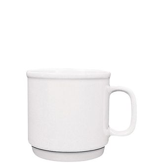 Kahla Aronda Becher 0,30 l | wei&szlig;e Kaffeetasse aus Porzellan