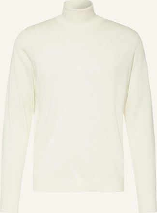Strokesman's Strokesmans Rollkragenpullover Aus Merinowolle weiss