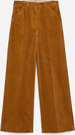 Arket Weite Cordhose -Gelb