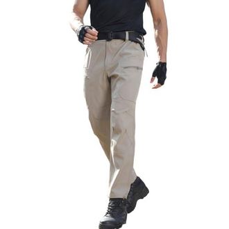 Generic Pantalon tactique pour homme, pantalon cargo de combat l&eacute;ger, imperm&eacute;able, pantalon de randonn&eacute;e, multi-poches, s&eacute;chage rapide, voyage, p&ecirc;che, cargo, 