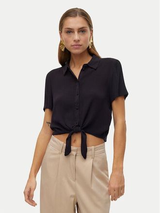 Vero Moda Hemd Menny 10303694 Schwarz Relaxed Fit