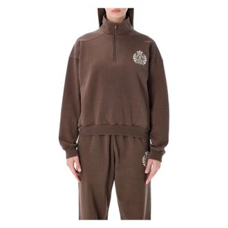 Sporty & Rich Damen, Sweatshirts & Hoodies, Braun, LGröße