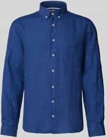 Brax Modern Fit Leinenhemd mit Brusttasche Modell Dirk