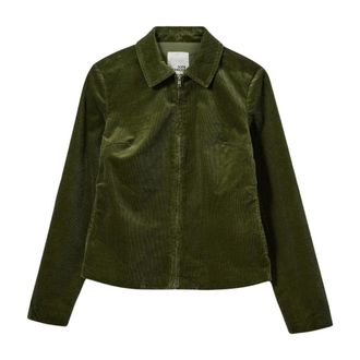 Sofie Schnoor Figurbetontes Cordjackett - - Jackets - Damen - Gr&uuml;n - S