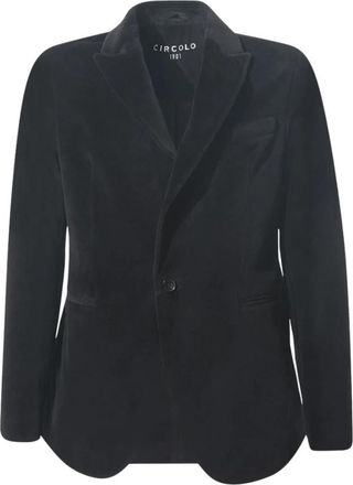 Circolo 1901 Baumwoll-Sakko - - Jackets - Herren - Schwarzk - XL