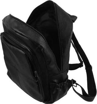 BESPORTBLE TOYANDONA Paquet &agrave; Dos Noir pour Femme en Polyester Souple Paquet &agrave; Dos de Randonn&eacute;e L&eacute;ger &agrave; la Journ&eacute;e de Voyage Multifonction Grosse Capacit&eacute; pour L