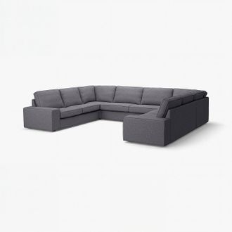 IKEA KIVIK Sofa, U-Form/7-sitzig