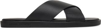 A|X Armani Exchange Pantoletten XM002619 AF10848 UC001 Schwarz