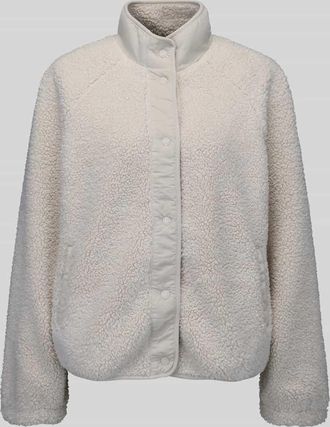 Jake*s Casual Regular Fit Sweatjacke aus Teddyfell