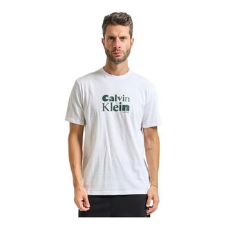 Calvin Klein Homme, Tops, Blanc, Taille: L T-shirts et Polos Blancs