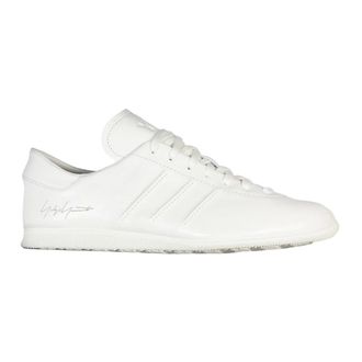 Yohji Yamamoto Homme, Chaussures, Blanc, Taille: 41 EU Baskets Basses en Cuir Crème