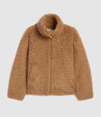 Apparis Veste Brooks Bouclette Camel