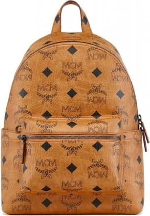 MCM Mcm, unisex, Sacs, Brun, Taille: ONE Size Medium Stark Backpack