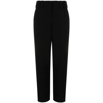 Balmain Stilvolle Noir Wollhose - - Trousers - Damen - Schwarzk - M
