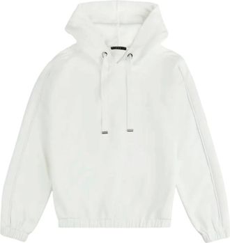 Fay Femme, Sweatshirts et sweats &agrave; capuche, Blanc, Taille: 40 FR SweaT-shirt &agrave; capuche en jersey