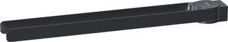 AM.PM Doppelter Handtuchhalter, Edelstahl, Wandmontage, Handtuchhalter mit 2 Schwenkstangen, AIB32622 AM.PM Inspire 2.0,Schwarz matt