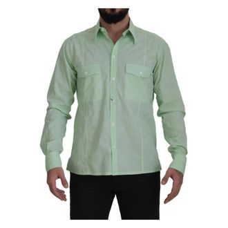 Dolce & Gabbana Casual Shirts - - Shirts - Herren - Gr&uuml;n - 2XL